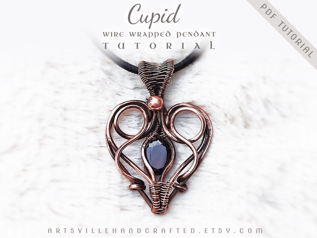 Wire Wrapped Heart Pendant Tutorial | Download PDF | Wire Wrap